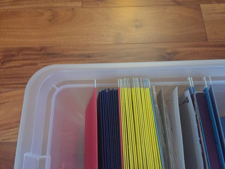 A Jones For Organizing | plastic storage bins